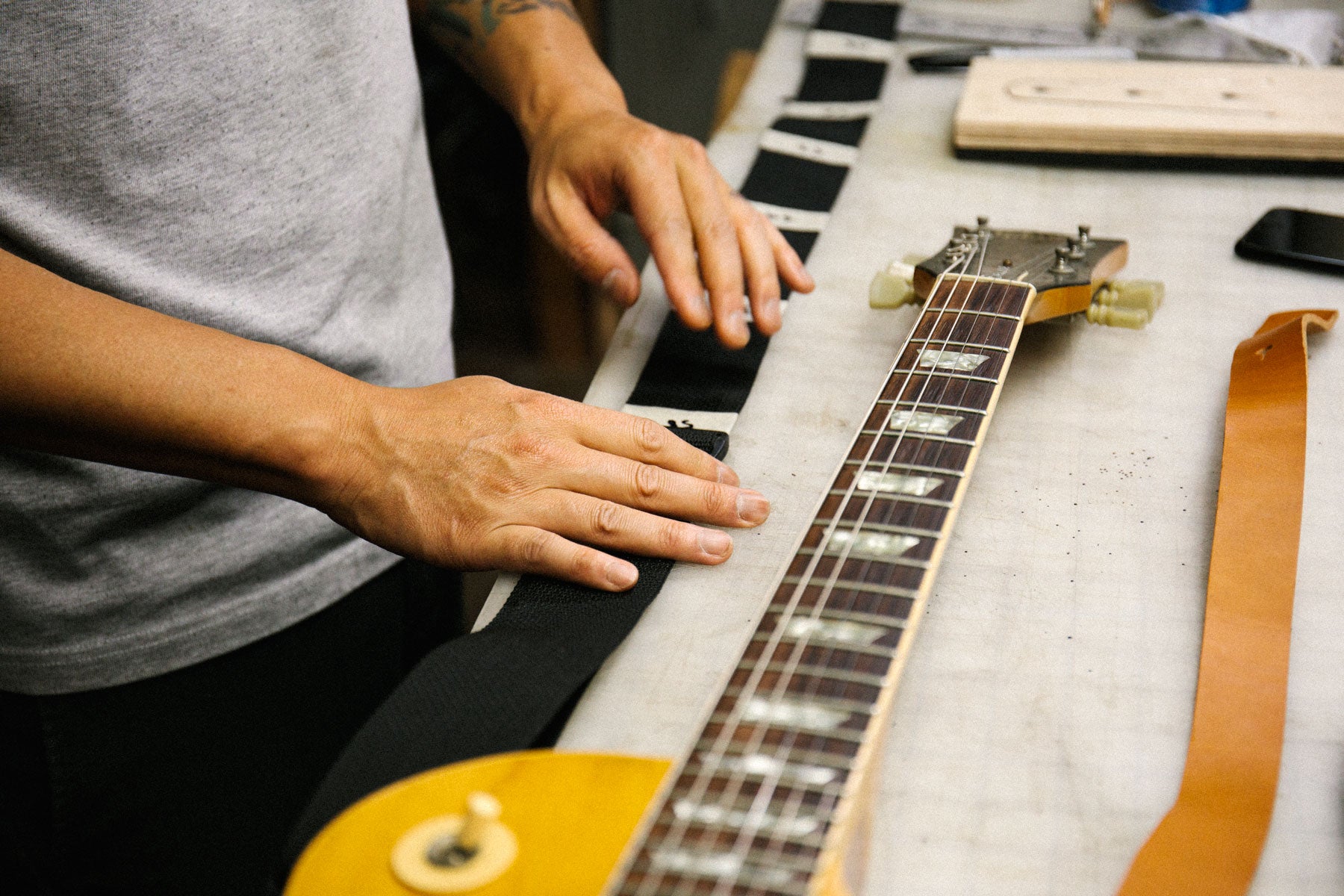 Making Of the TT Signature Strap – Sleepwalk Ltd